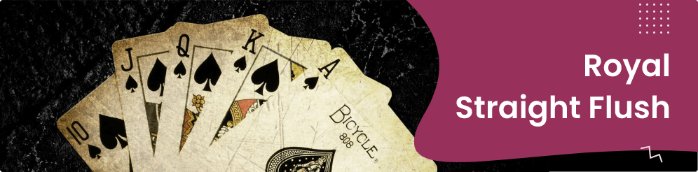 Sannolikheten att få en royal straight flush i poker » CasinoFia